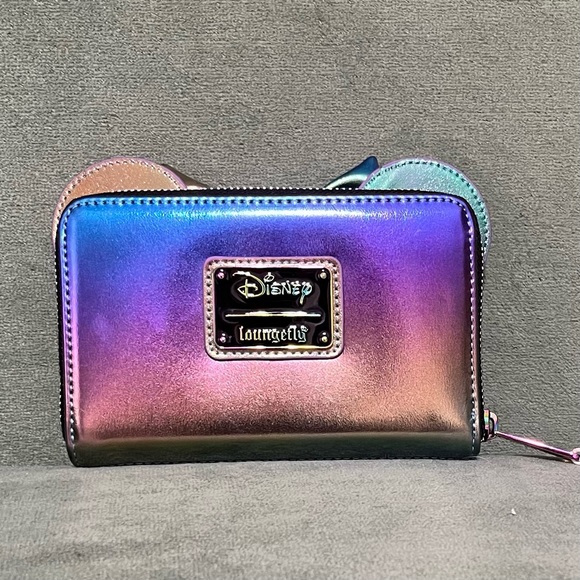 Loungefly | Bags | Loungefly X Disney Oil Slick Holographic Mickey ...
